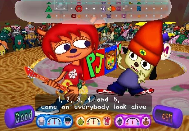 Parappa The Rapper 2 Obrázky Ps2 Hra Od Nanaon Sha Scei Sector Sk