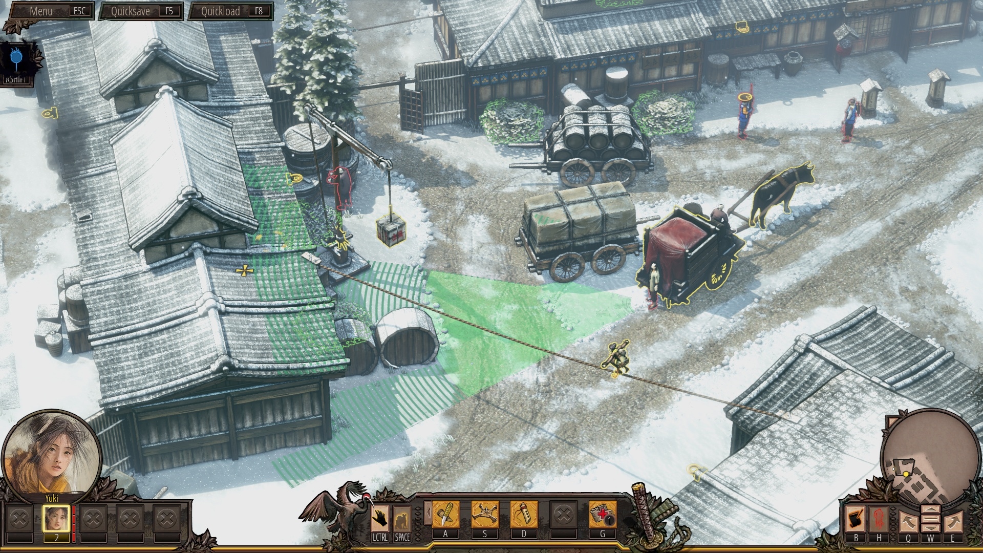 Shadow Tactics: Blades of the Shogun - recenzia - hra | Sector.sk