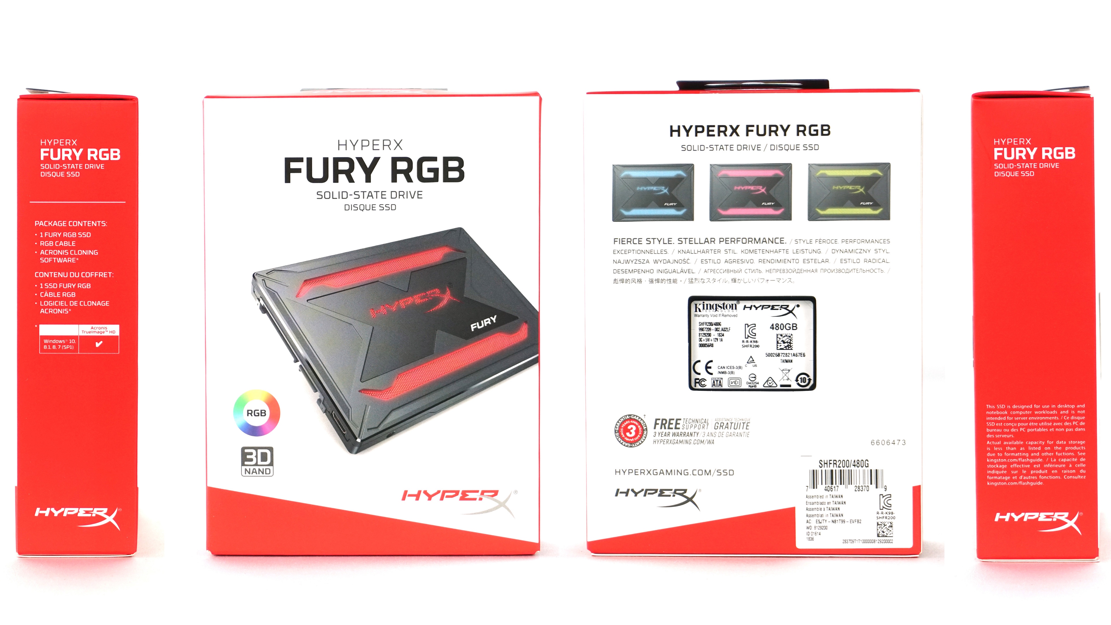 Kingston HyperX Fury RGB SSD - hardvérový test / recenzia | Sector.sk