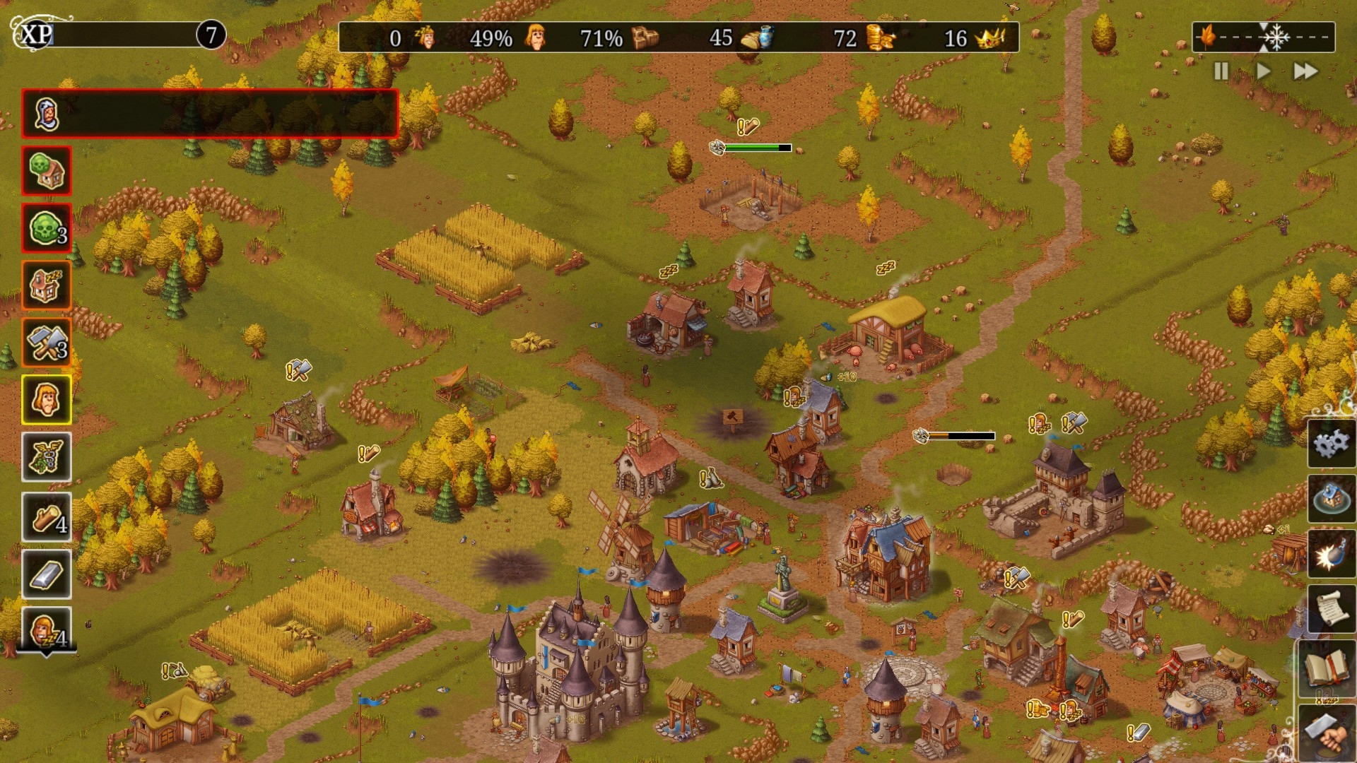 Townsmen - A Kingdom Rebuilt - recenzia - hra | Sector.sk