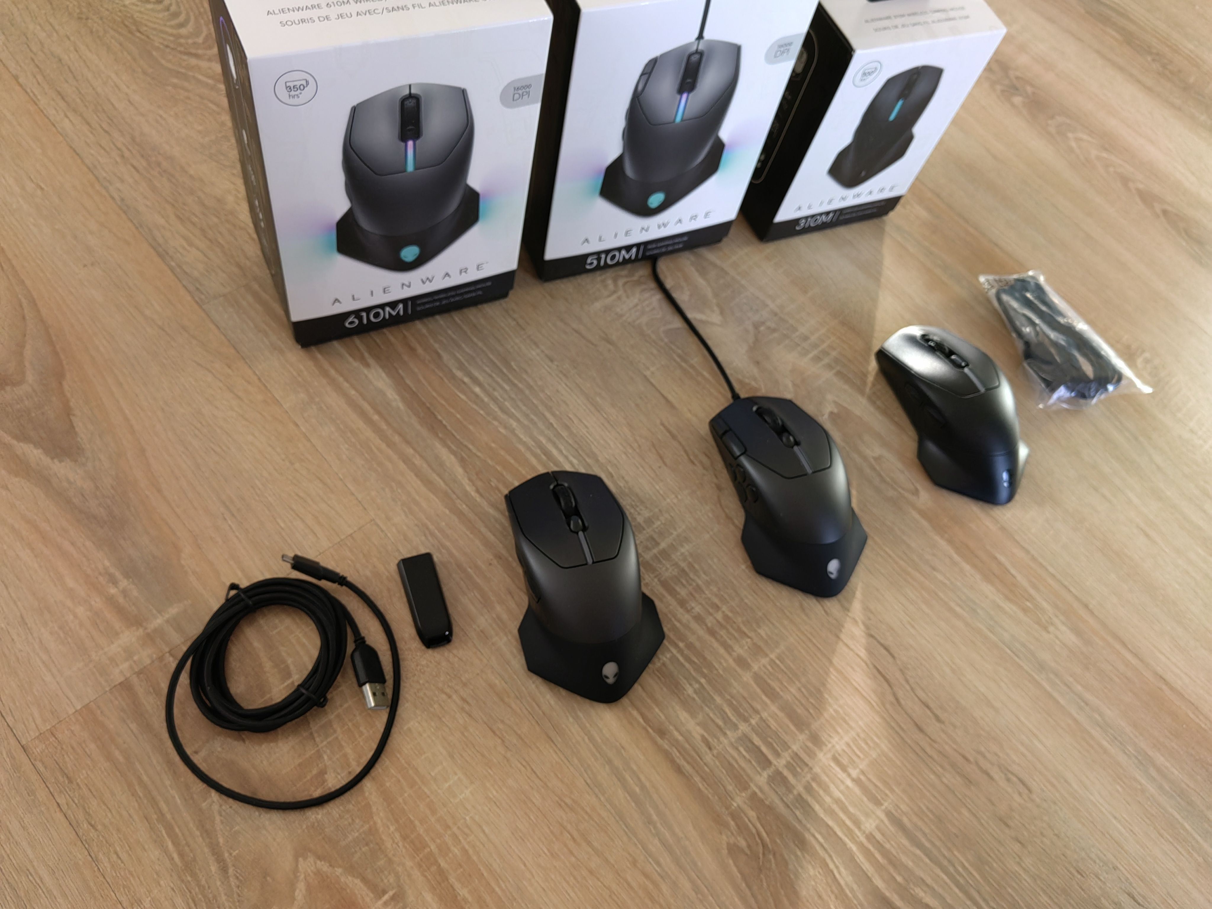 Alienware myši 310M, 510M, 610M - hardvérový test / recenzia | Sector.sk