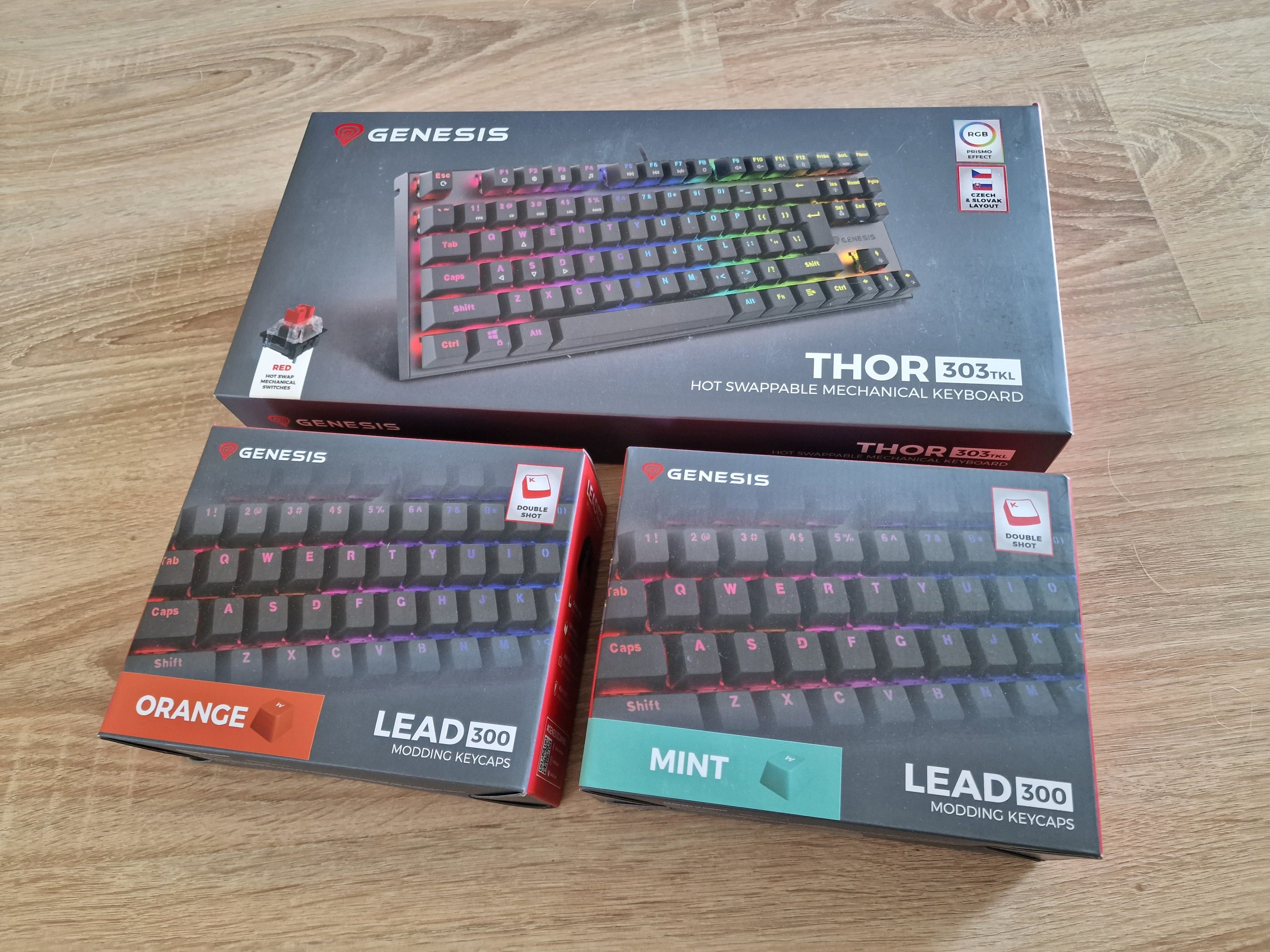 Genesis Thor 303 TKL + Lead 300 - hardvérový test / recenzia | Sector.sk