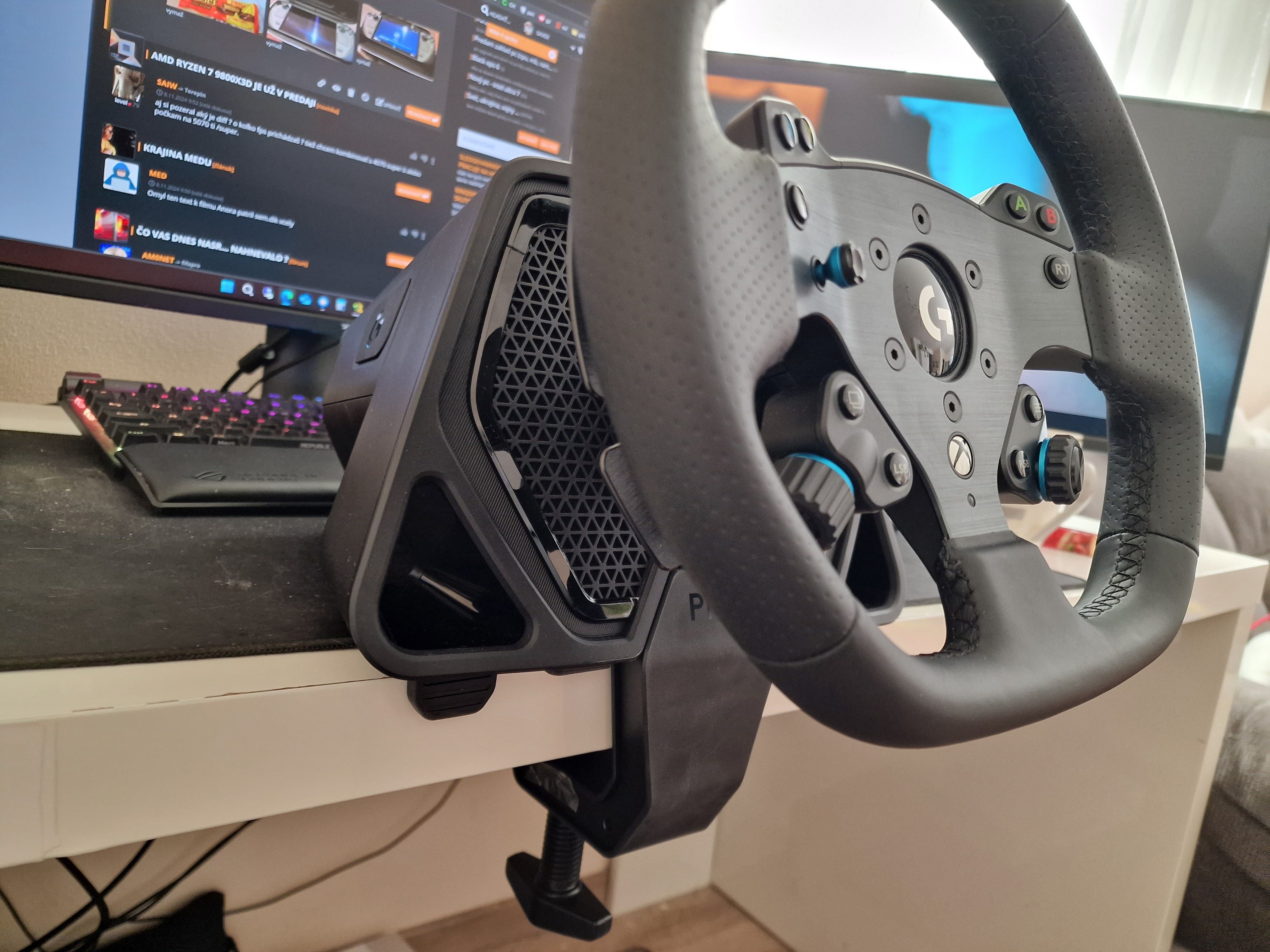 Logitech PRO Racing Wheel + RS Wheel Hub - hardvérový test / recenzia ...