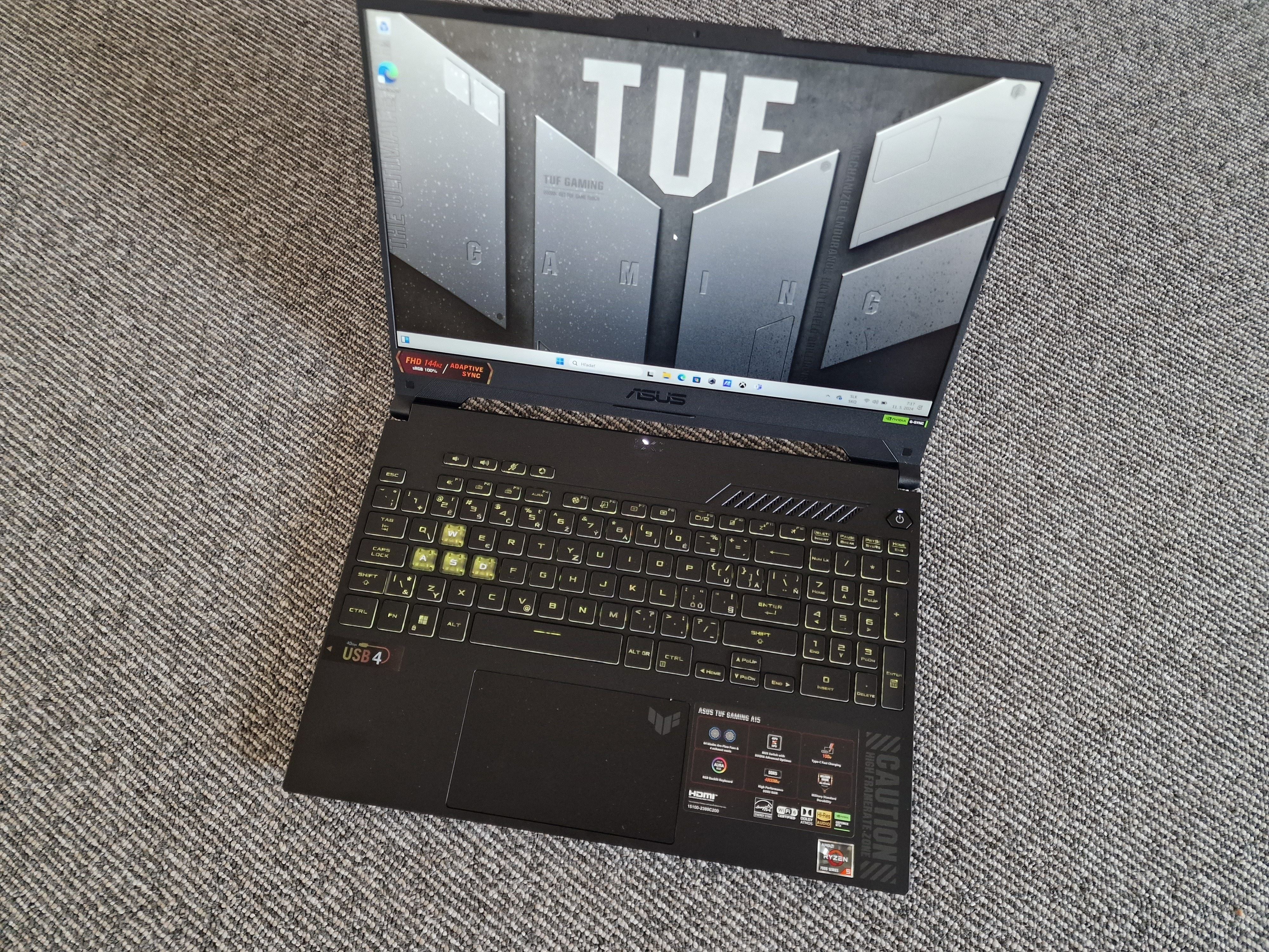 ASUS TUF Gaming A15 (FA507NV) - hardvérový test / recenzia | Sector.sk