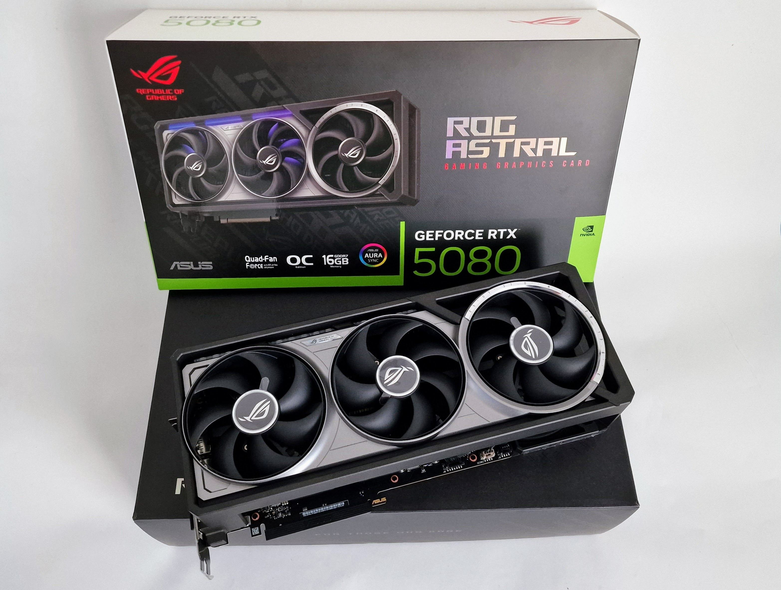 ROG Astral Geforce RTX 5080 - hardvérový test / recenzia | Sector.sk